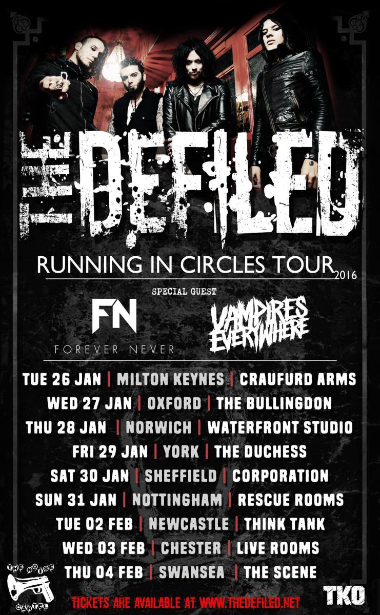 2016 TOUR ANNOUNCED! – Forever Never